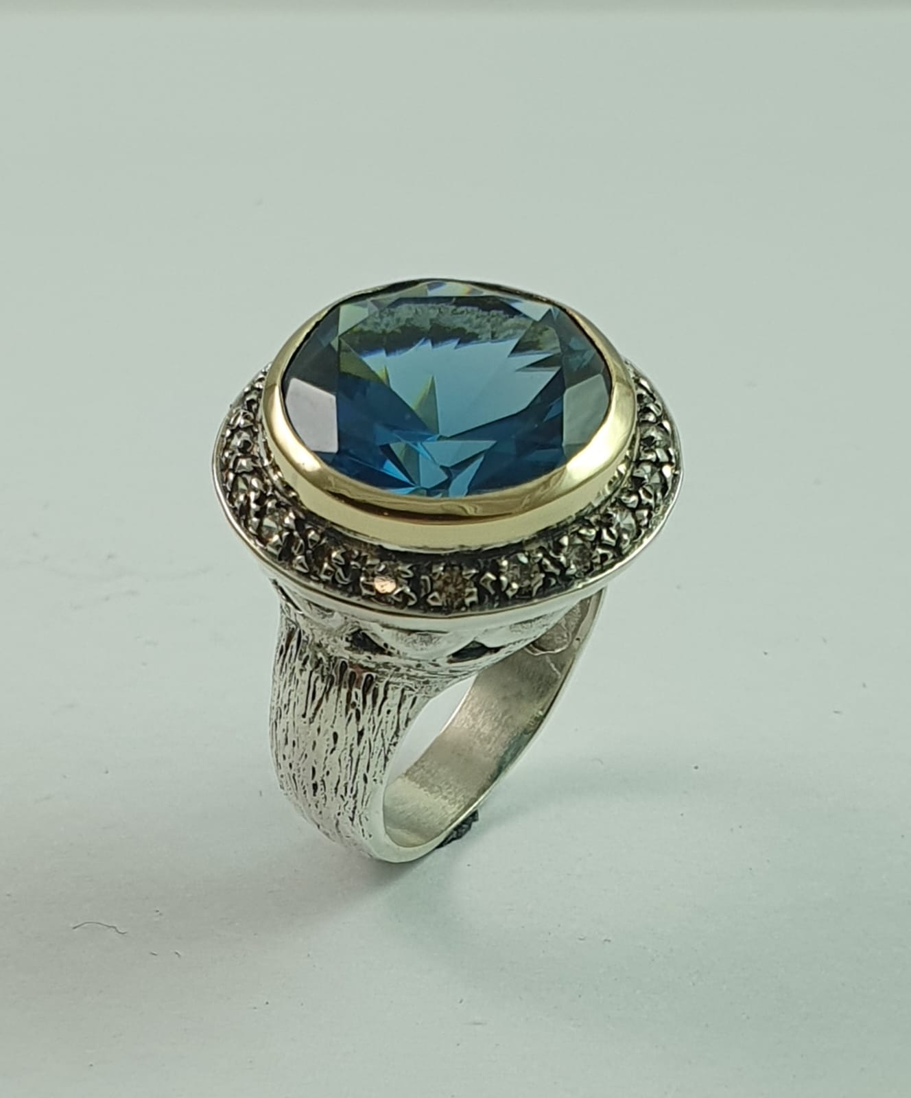 Bluenoemi - Sterling Silver Ring for Woman - Unique israel 925 ring