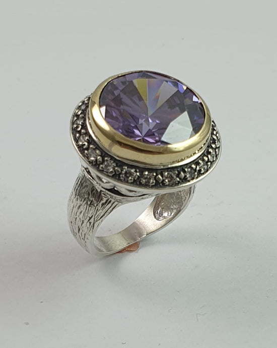 Bluenoemi - Sterling Silver Ring for Woman - Unique israel 925 ring