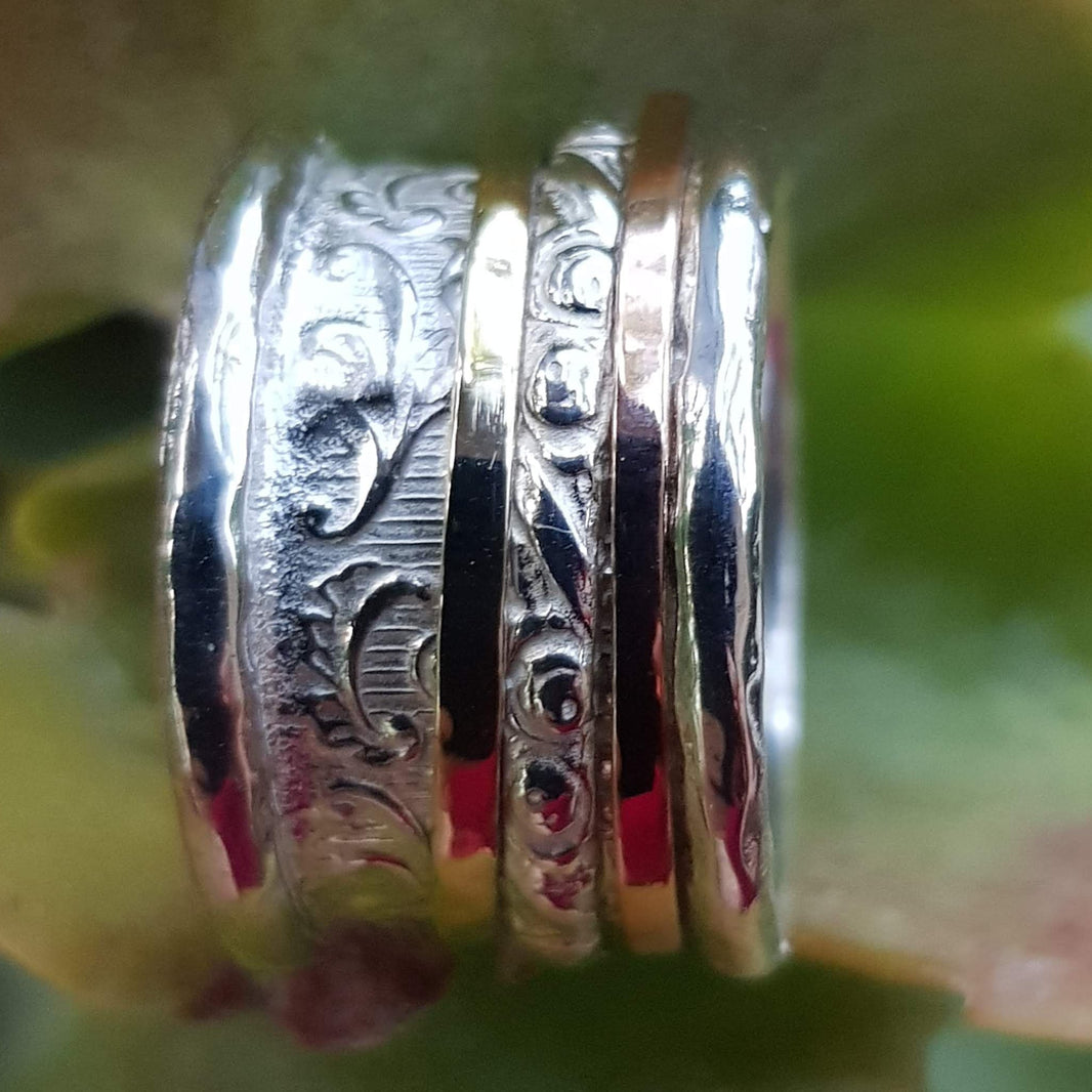 Israeli spinner rings Spinner Fidget Rings Bluenoemi Israeli Jewelry