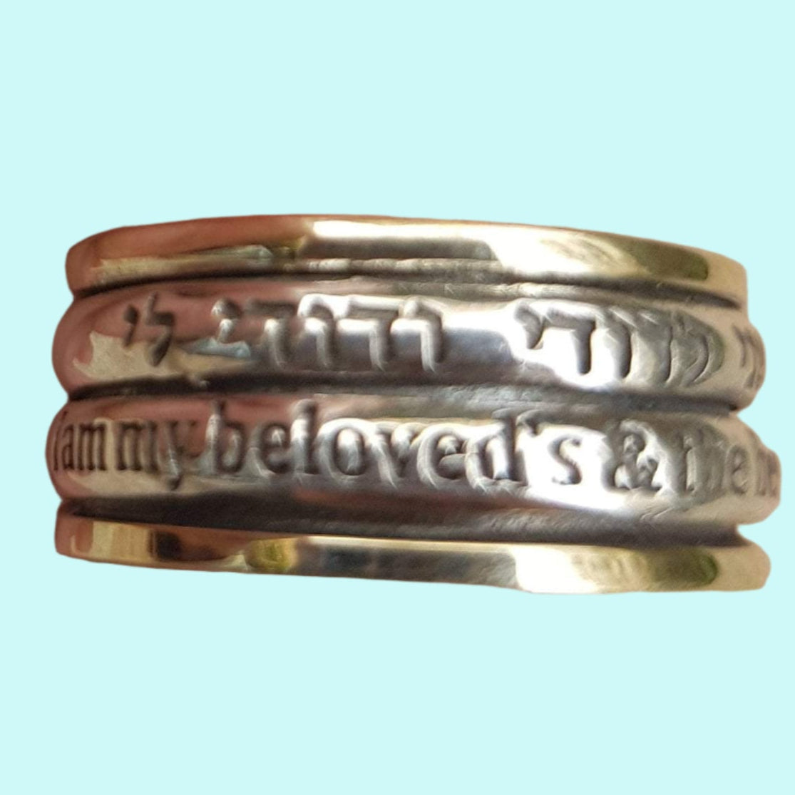 Unisex Poesie ring. Blessings Ring – Bluenoemi Jewelry