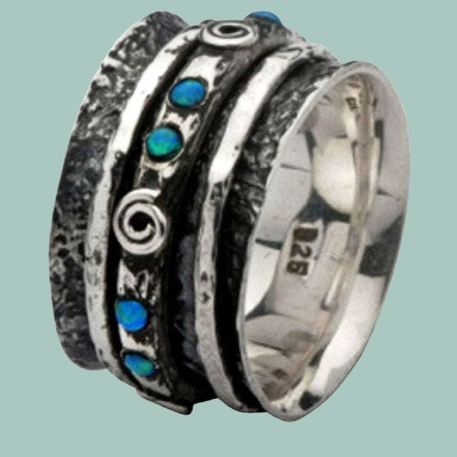 Israeli spinner rings Spinner Fidget Rings Bluenoemi Israeli Jewelry ...