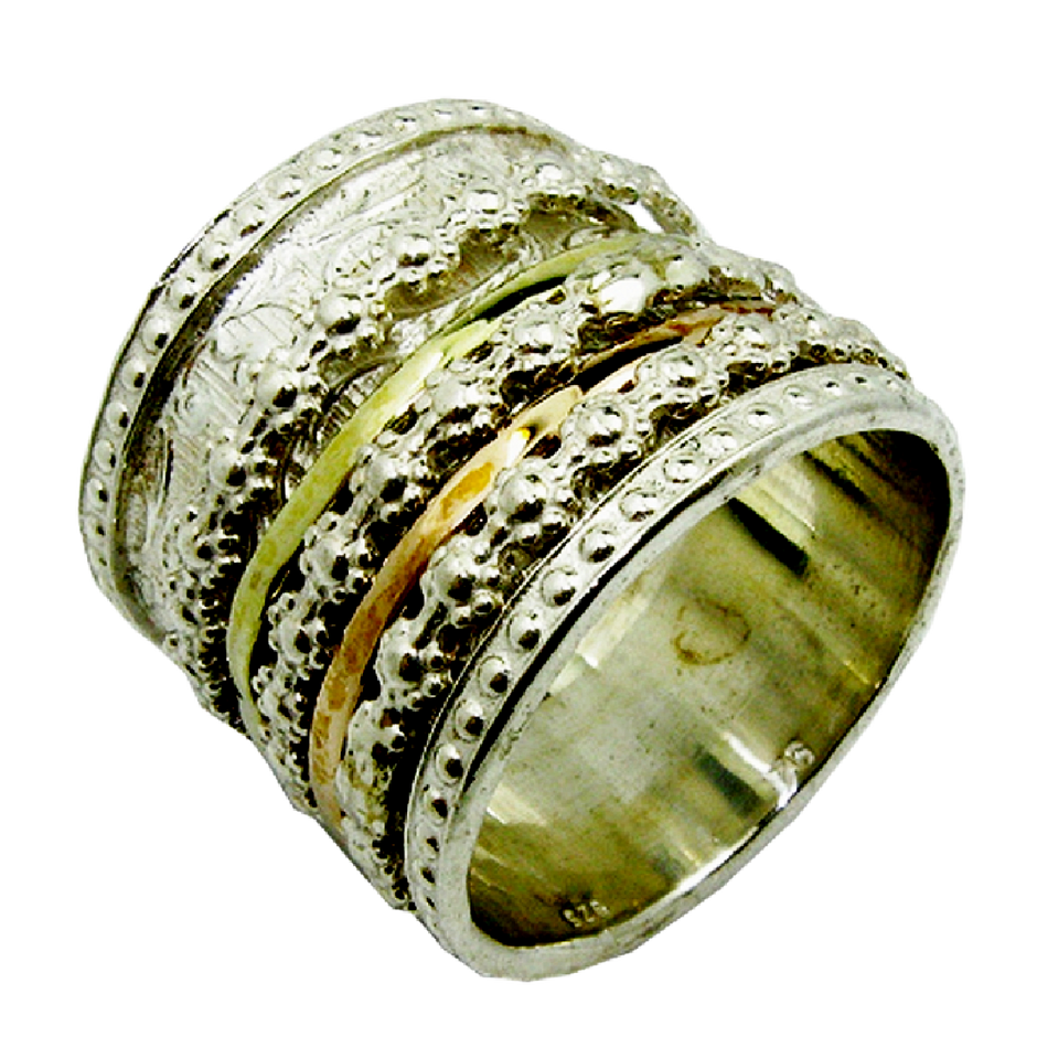 Israeli spinner rings Spinner Fidget Rings Bluenoemi Israeli Jewelry