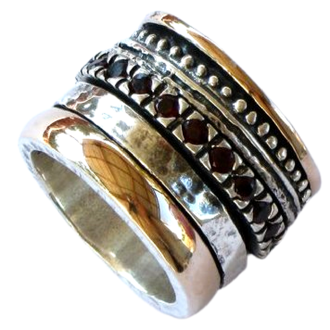 Israeli spinner rings Spinner Fidget Rings Bluenoemi Israeli Jewelry ...