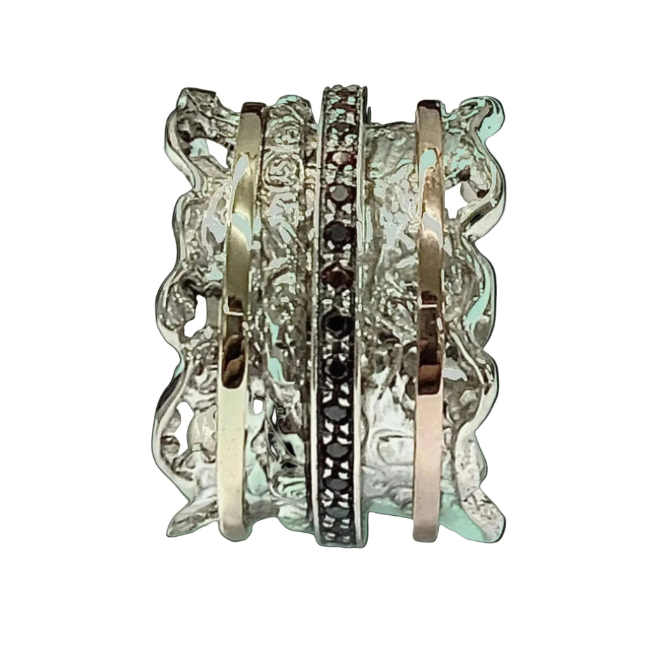 Israeli spinner rings Spinner Fidget Rings Bluenoemi Israeli Jewelry ...