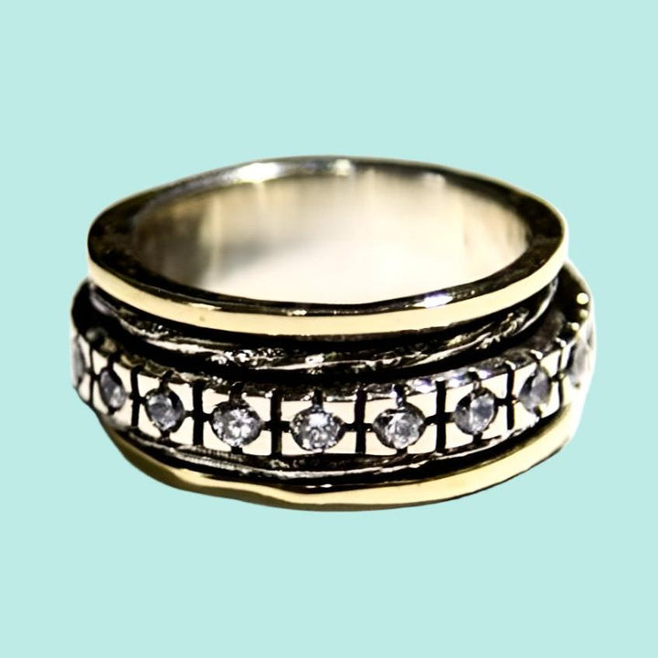 Israeli spinner rings Spinner Fidget Rings Bluenoemi Israeli Jewelry ...