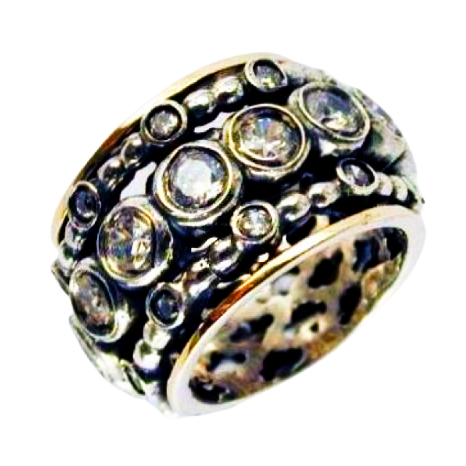 Israeli spinner rings Spinner Fidget Rings Bluenoemi Israeli Jewelry